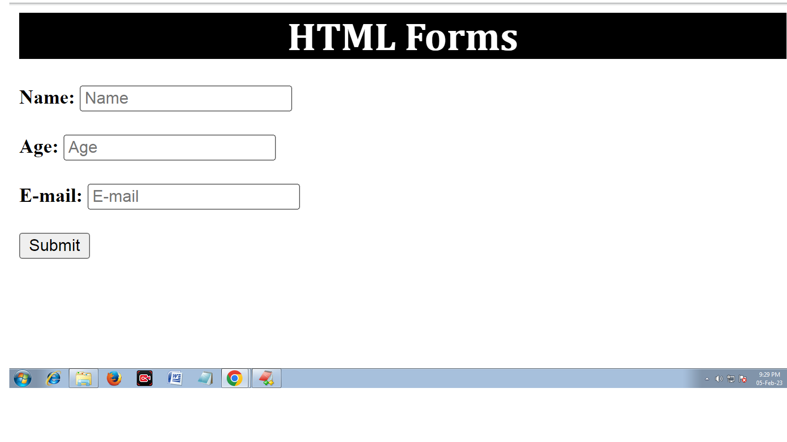 Olevel M2 R5 Practical Questions