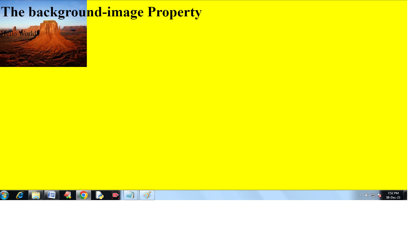 css background property with example - HTML CSS
