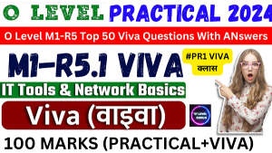 o level m1 r5 viva questions