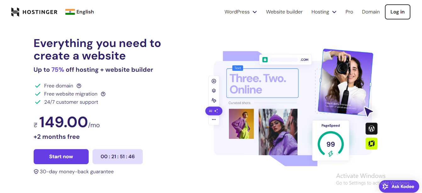 Hostinger coupon code 2025 – Save Up to 90%